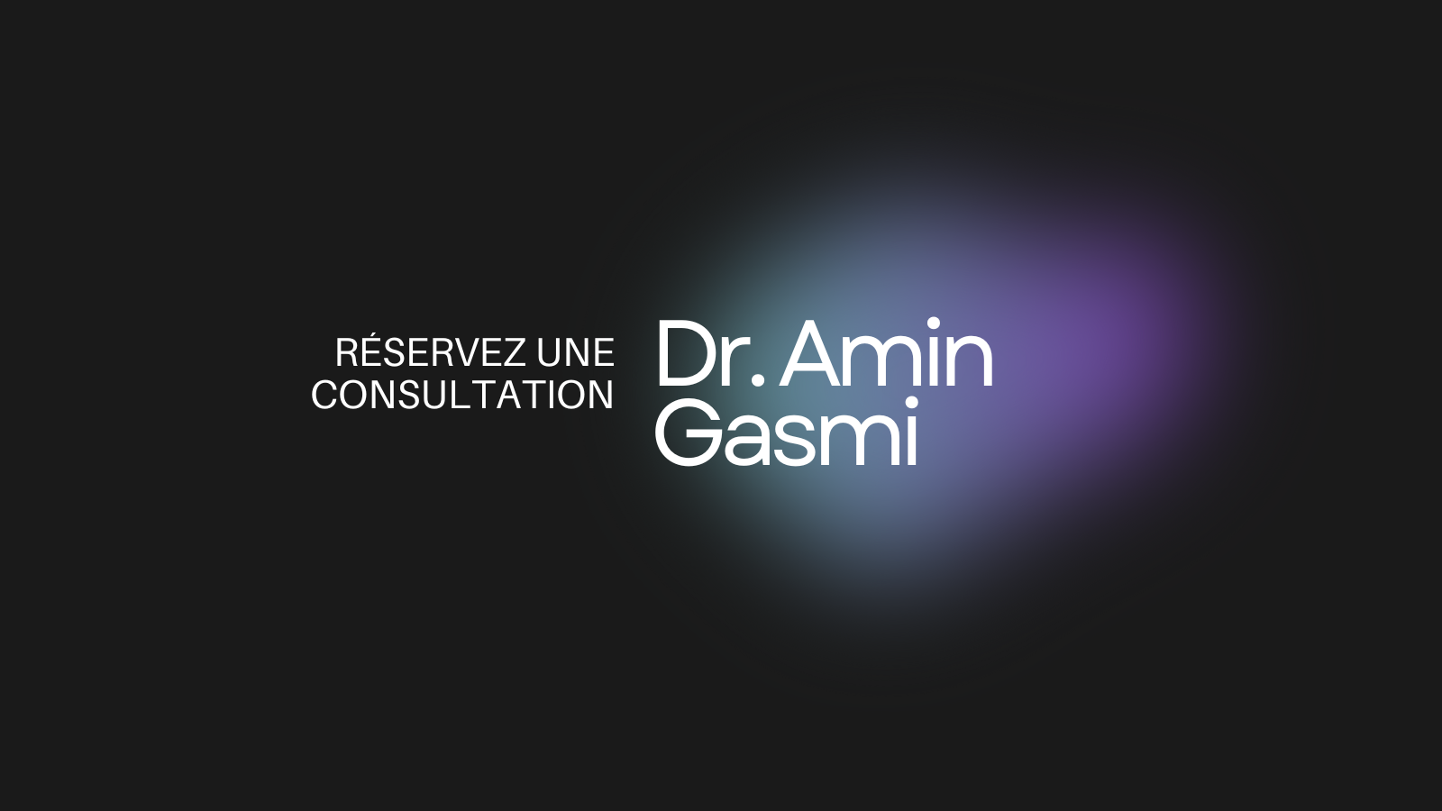 Réservez une consultation avec Dr Amin Gasmi - OrthoDiet